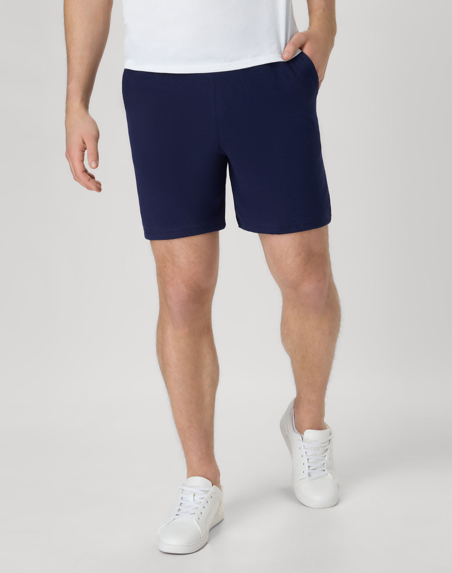 Click here for Hanes Originals Mens Cotton Shorts  7 Athletic Nav... prices