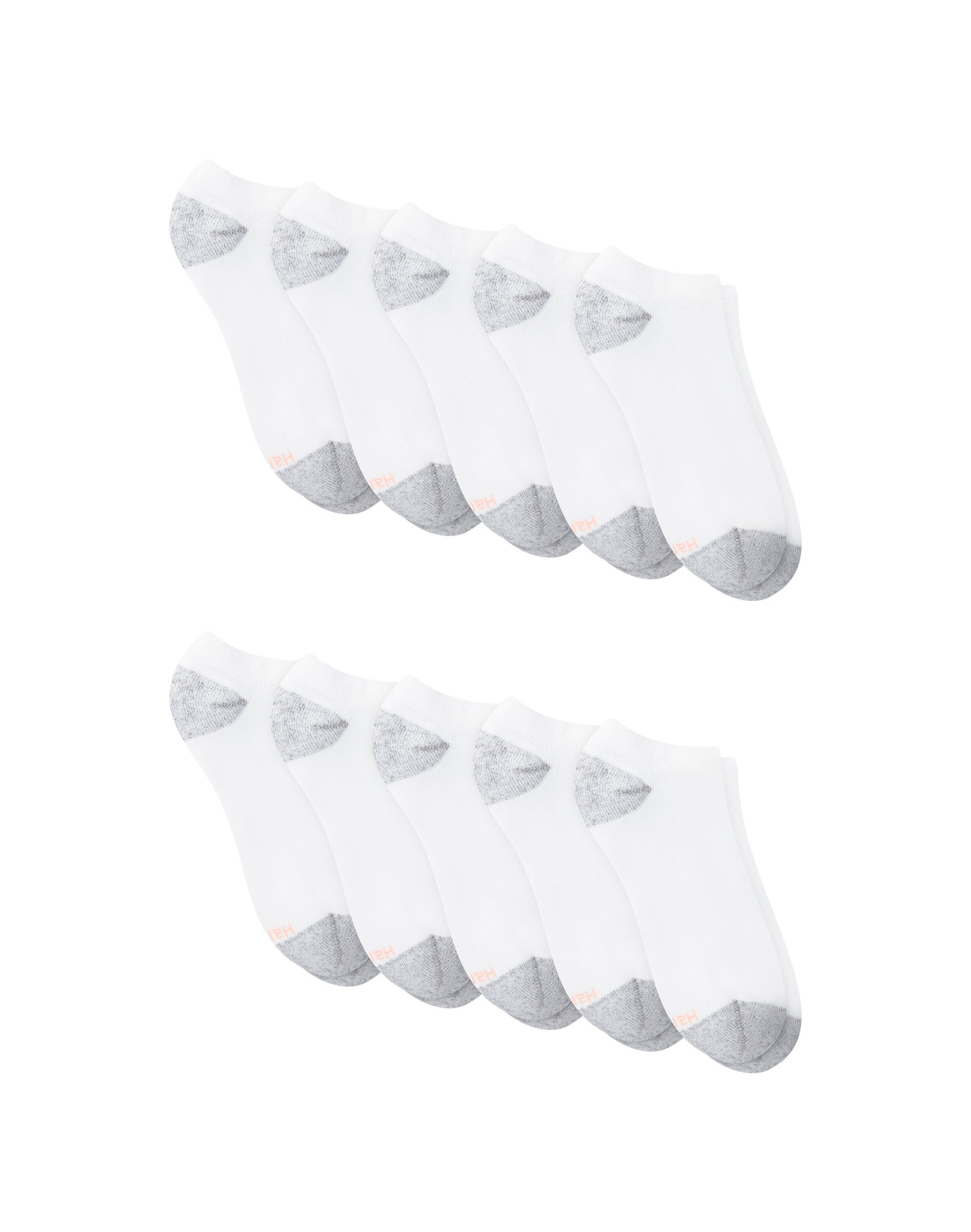 Click here for Hanes Womens No Show Socks  Cushioned  Extended Si... prices