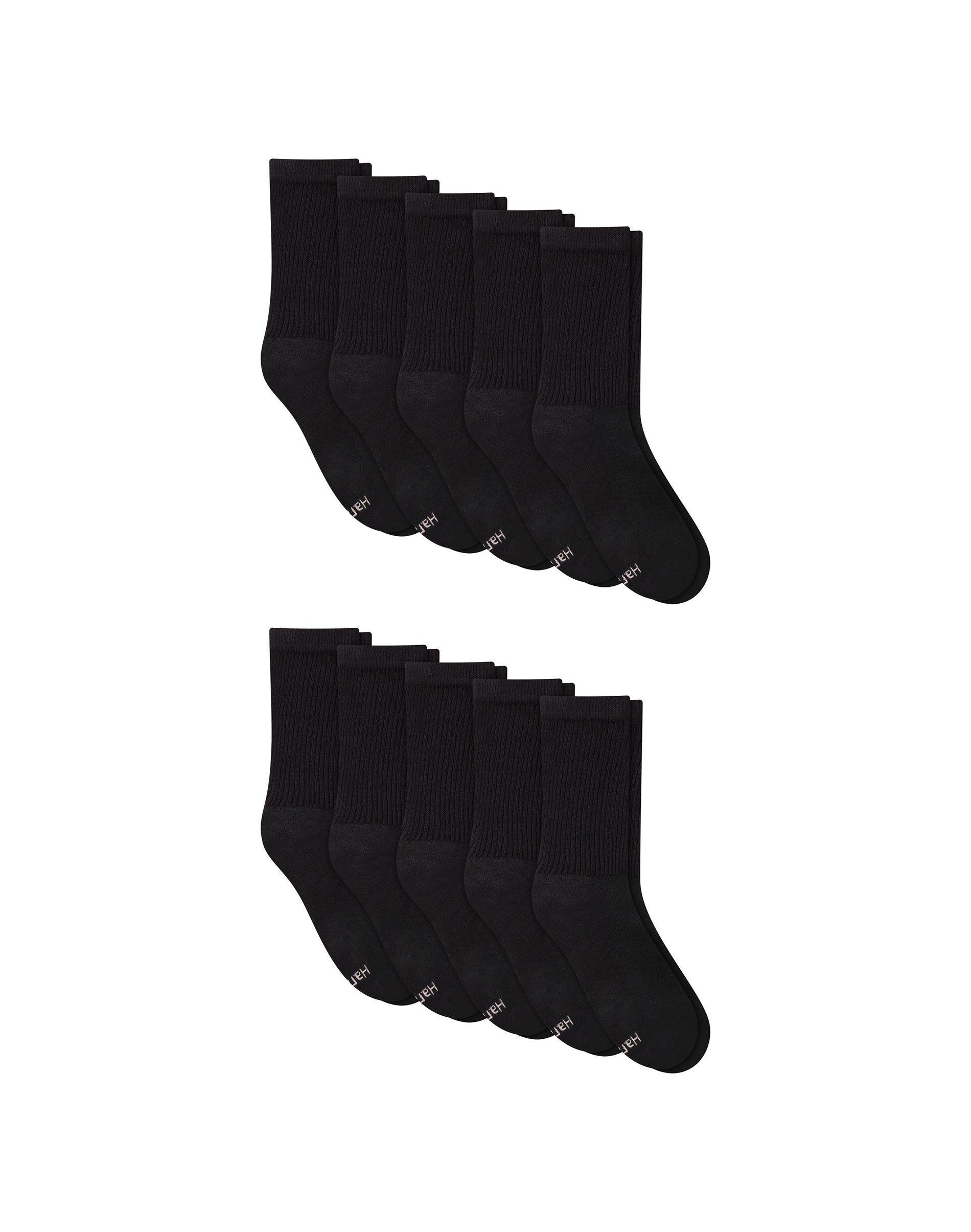 Click here for Hanes 683L1P Black 8-12 prices