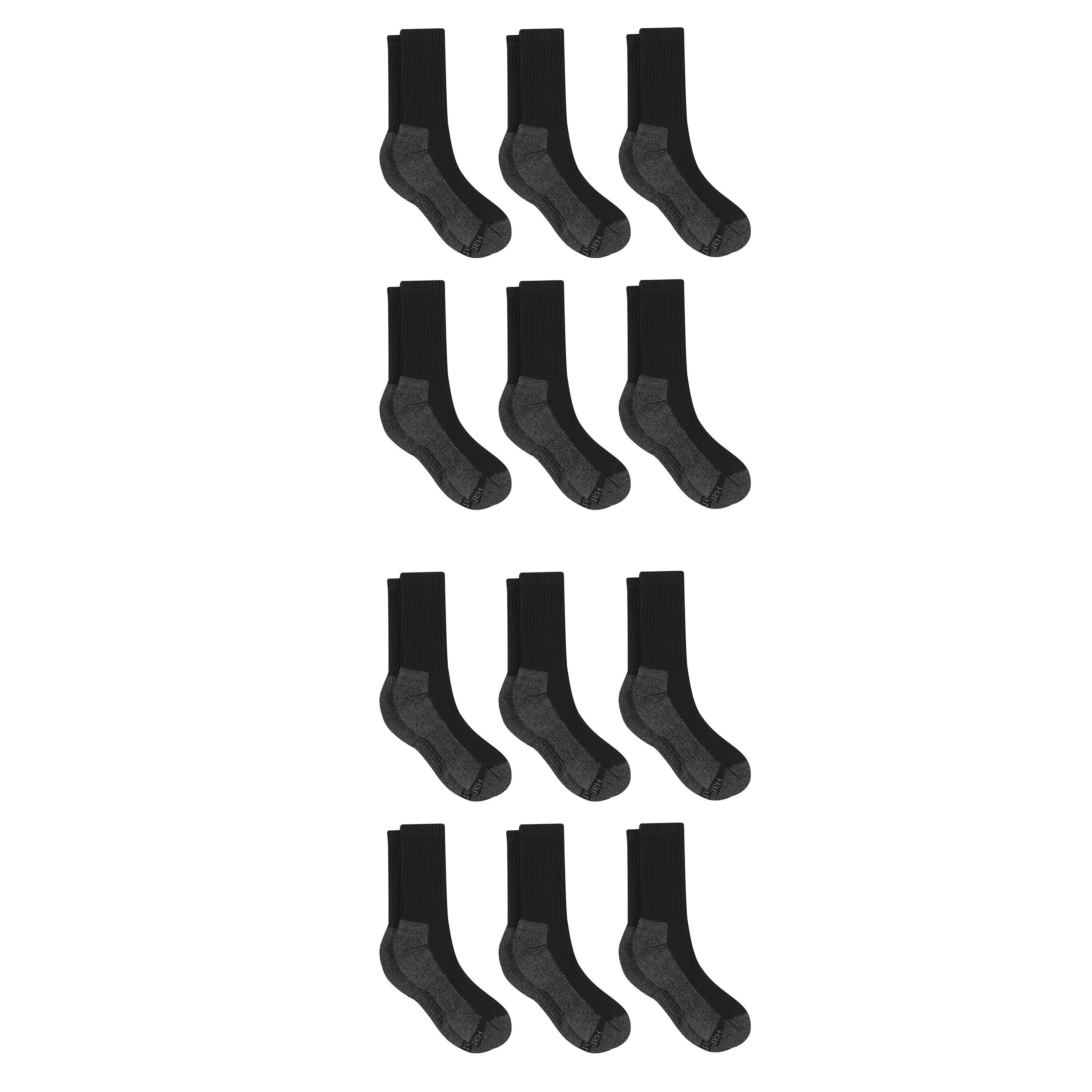 Click here for Hanes Work Mens Socks Pack  12-Pack  Cushioned Moi... prices