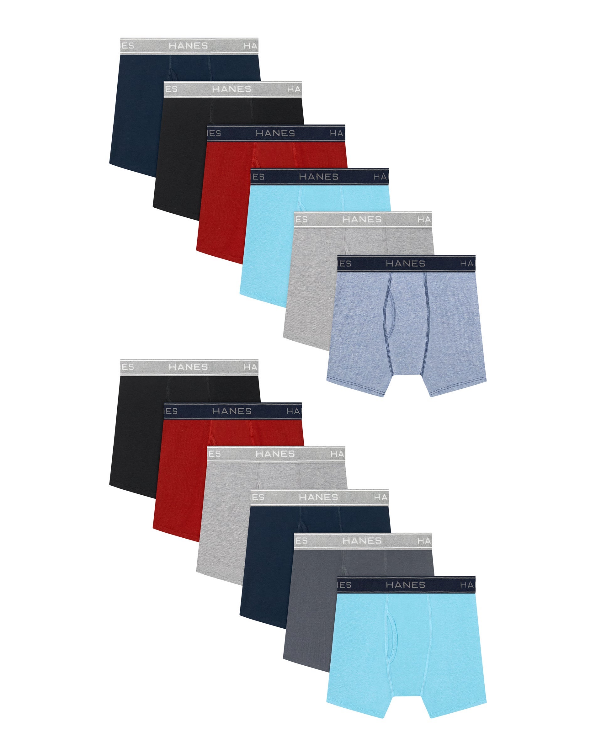 Click here for Hanes Boys Underwear Boxer Briefs Cotton  12-Pack... prices