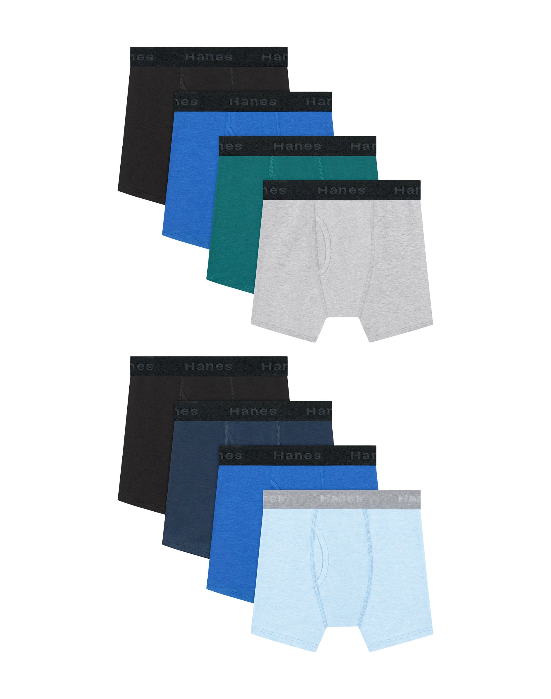 Click here for Hanes Boys Underwear Boxer Briefs Cotton-Stretch... prices