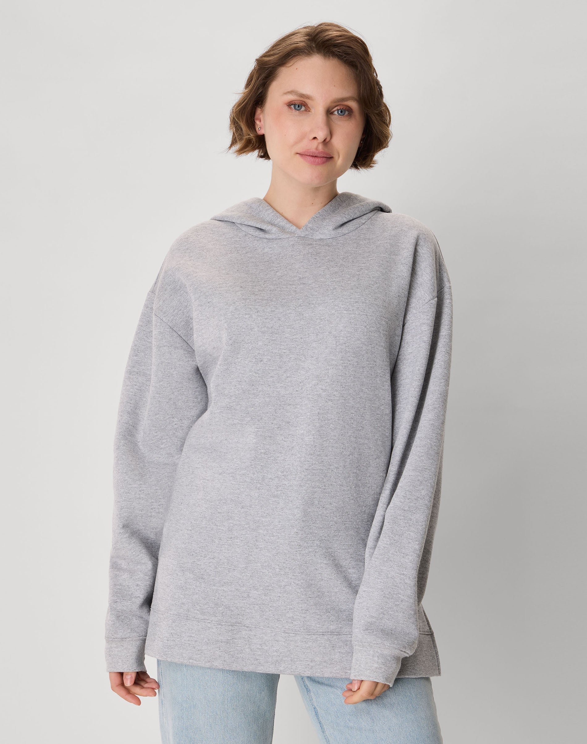 Click here for Hanes EcoSmart Womens Fleece Hoodie Light Steel 2X... prices