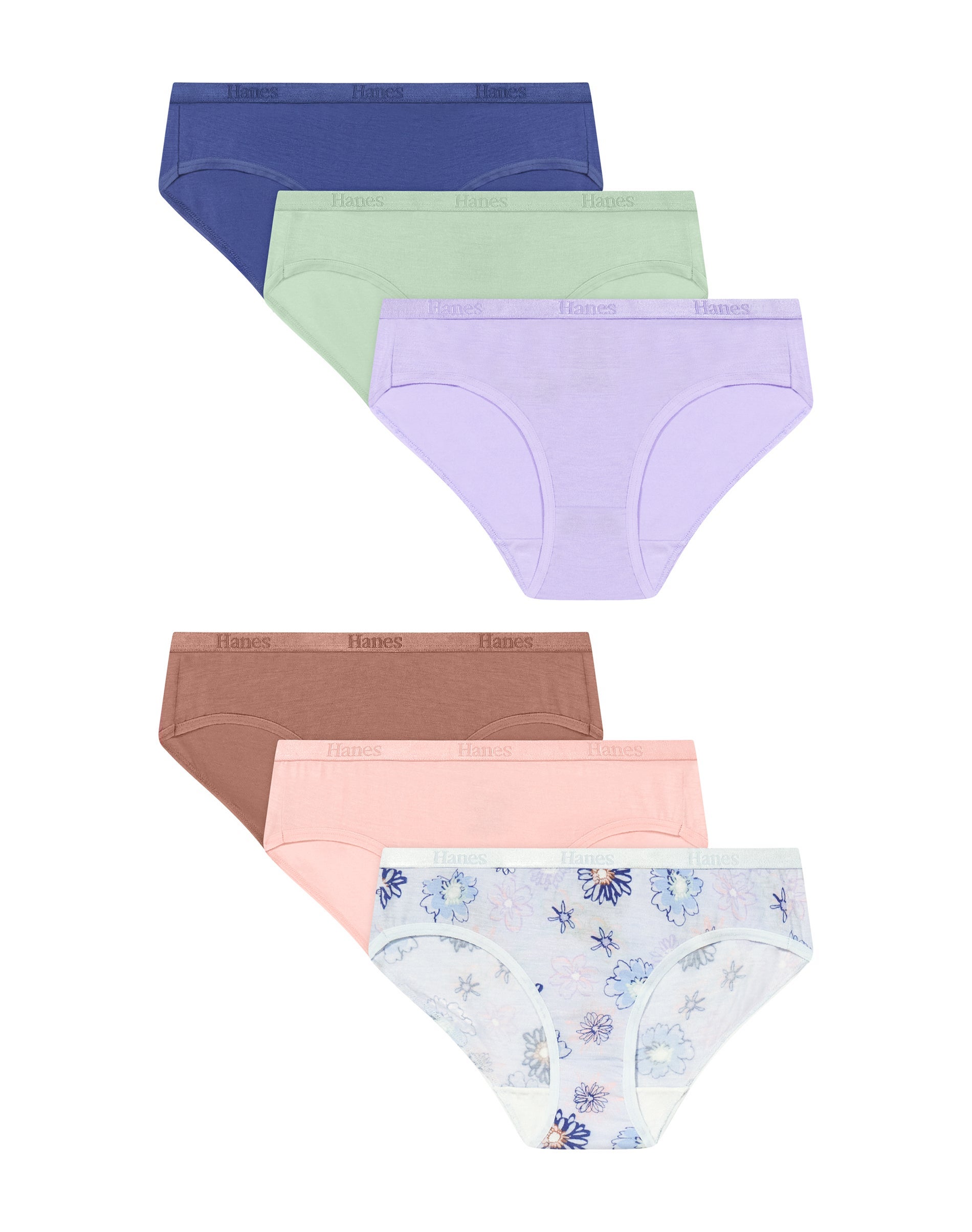 Click here for Hanes Originals SuperSoft Girls Underwear Hipsters... prices