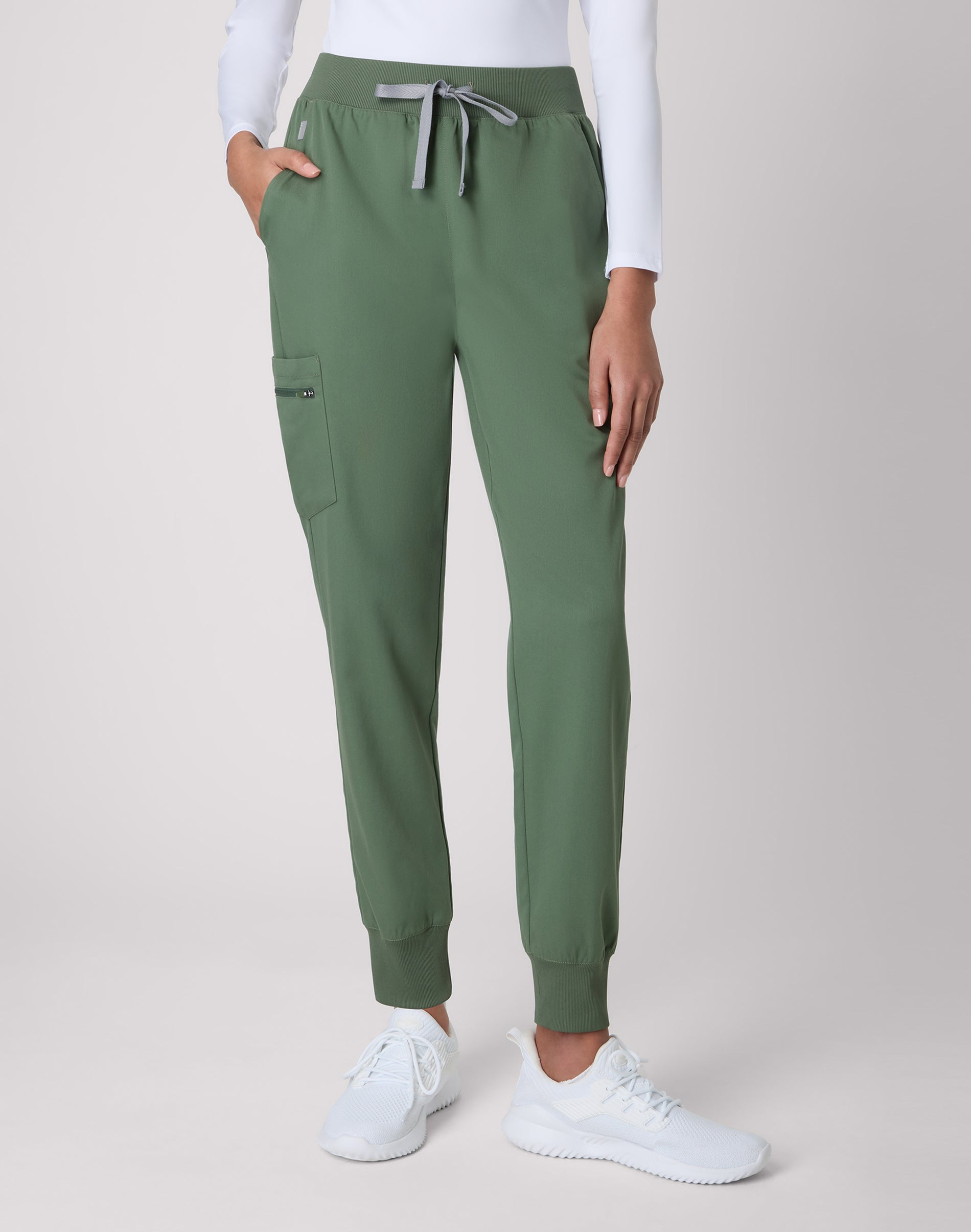 Click here for Hanes Premium Scrubs Womens Scrub Joggers Green Mo... prices