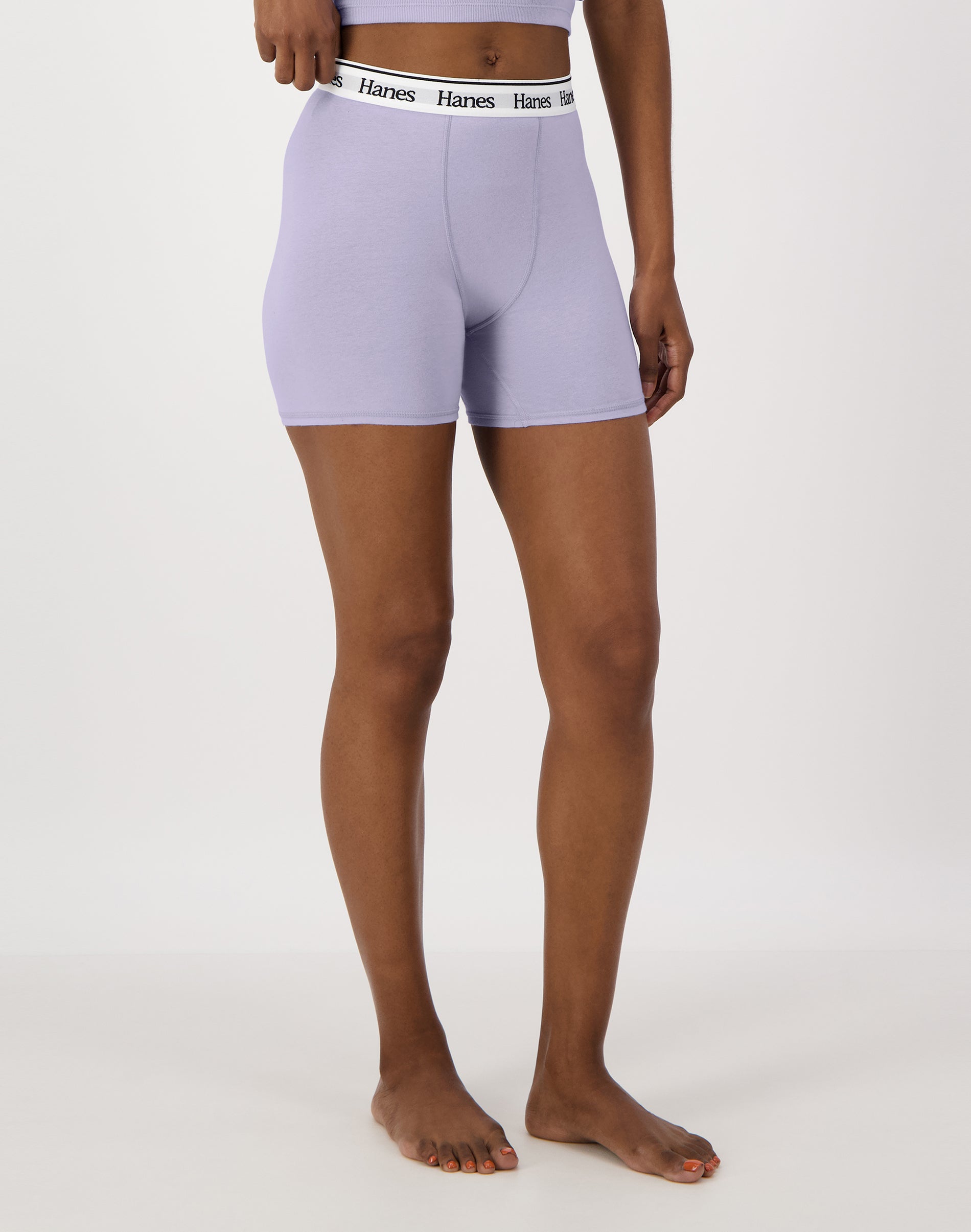 Hanes Originals Comfywear Women's Boxer Shorts | eBay