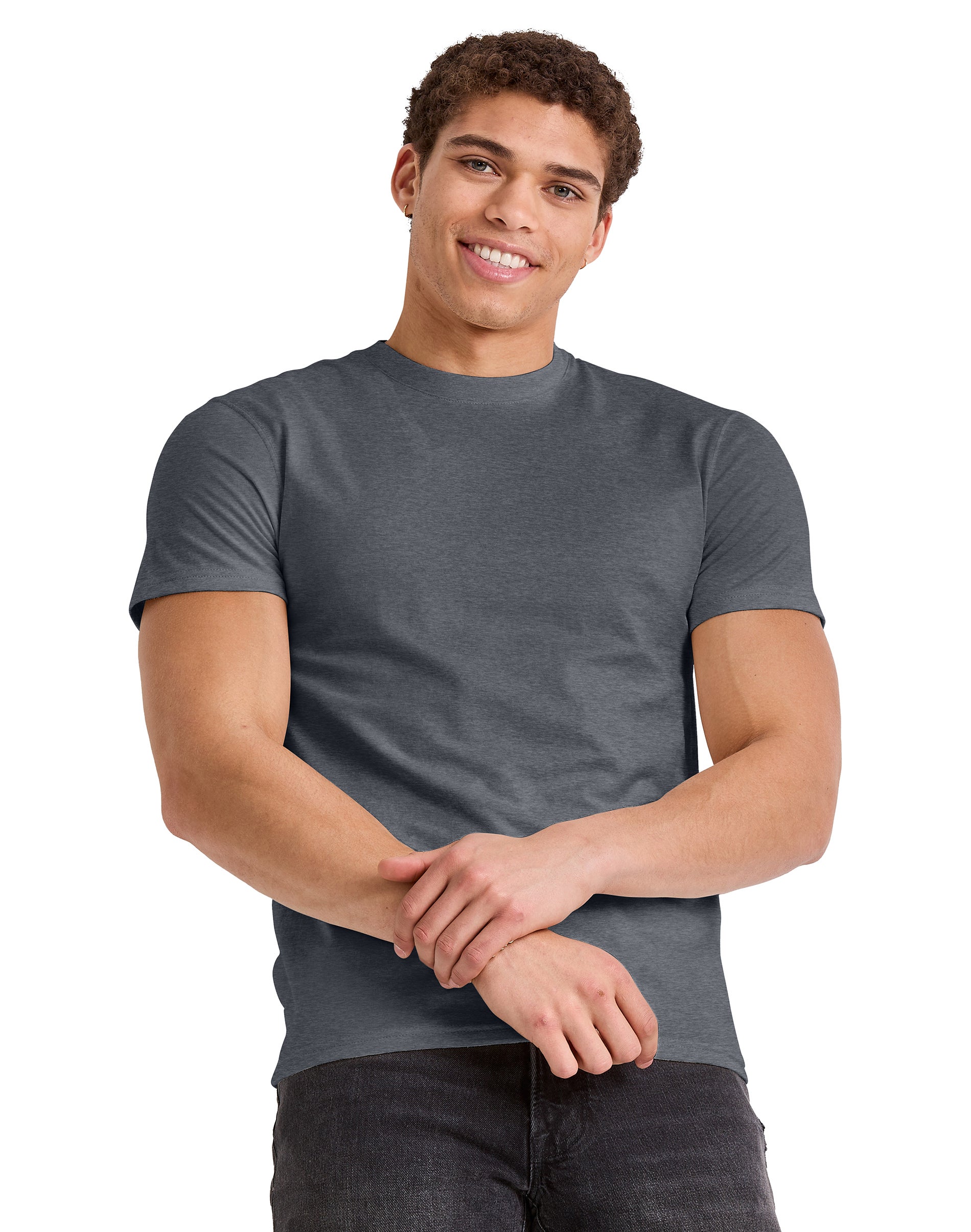 Click here for Hanes Originals Mens Tri-Blend T-Shirt Slate M prices