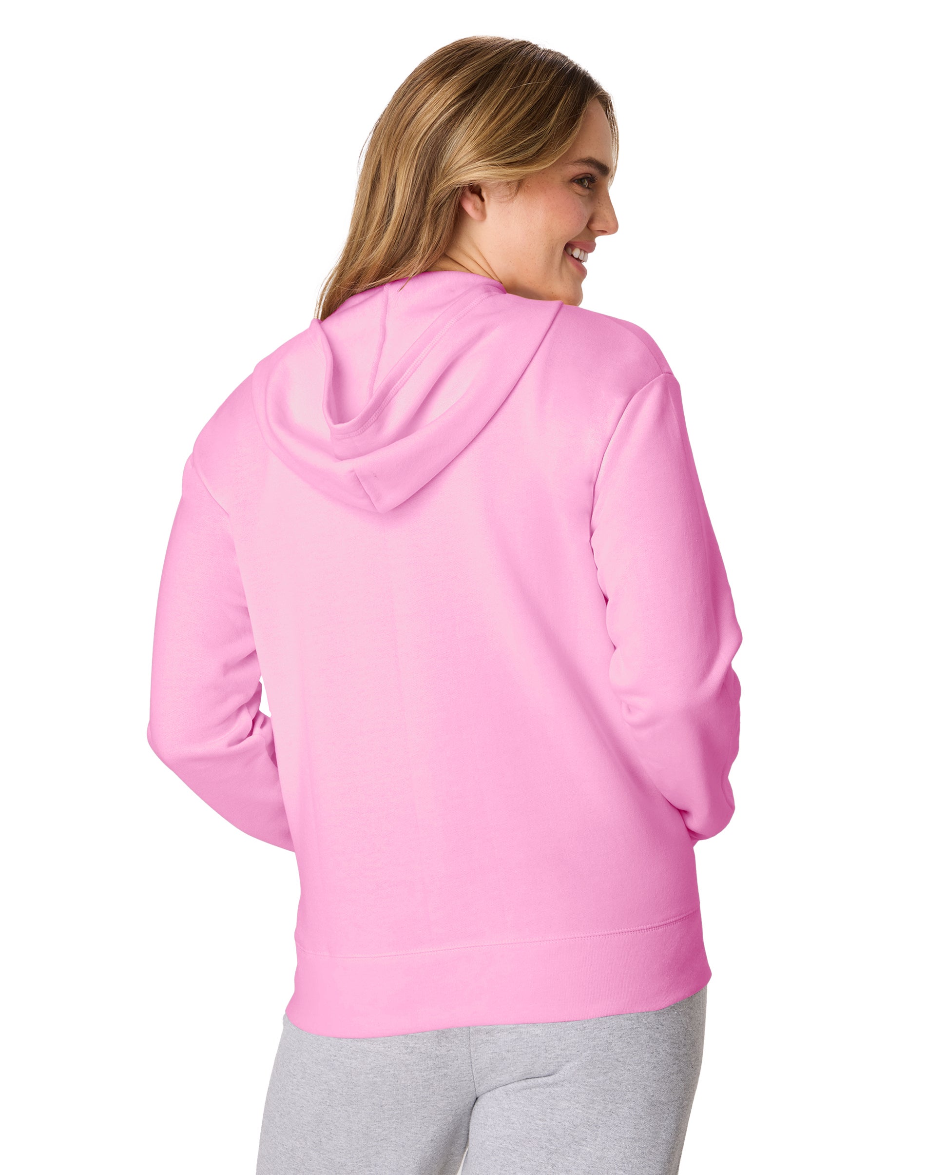 Click here for Hanes EcoSmart Womens Full-Zip Fleece Hoodie Spiri... prices