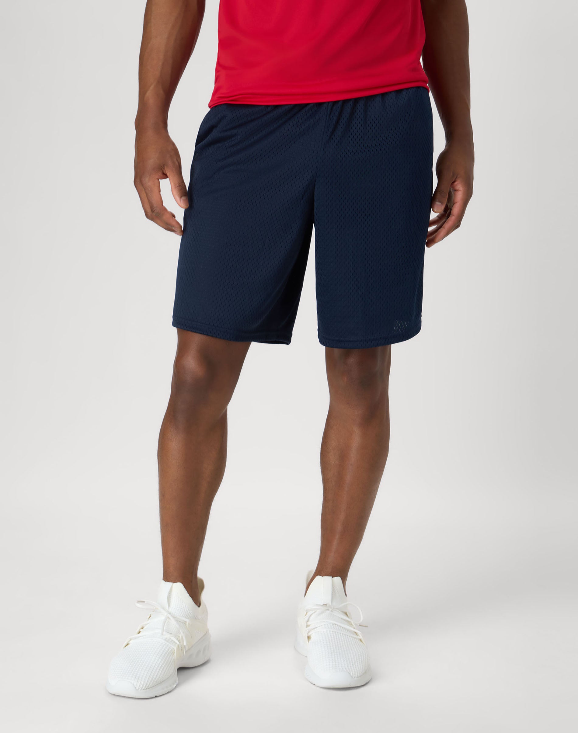 Click here for Hanes Sport Mens Mesh Athletic Shorts with Pockets... prices