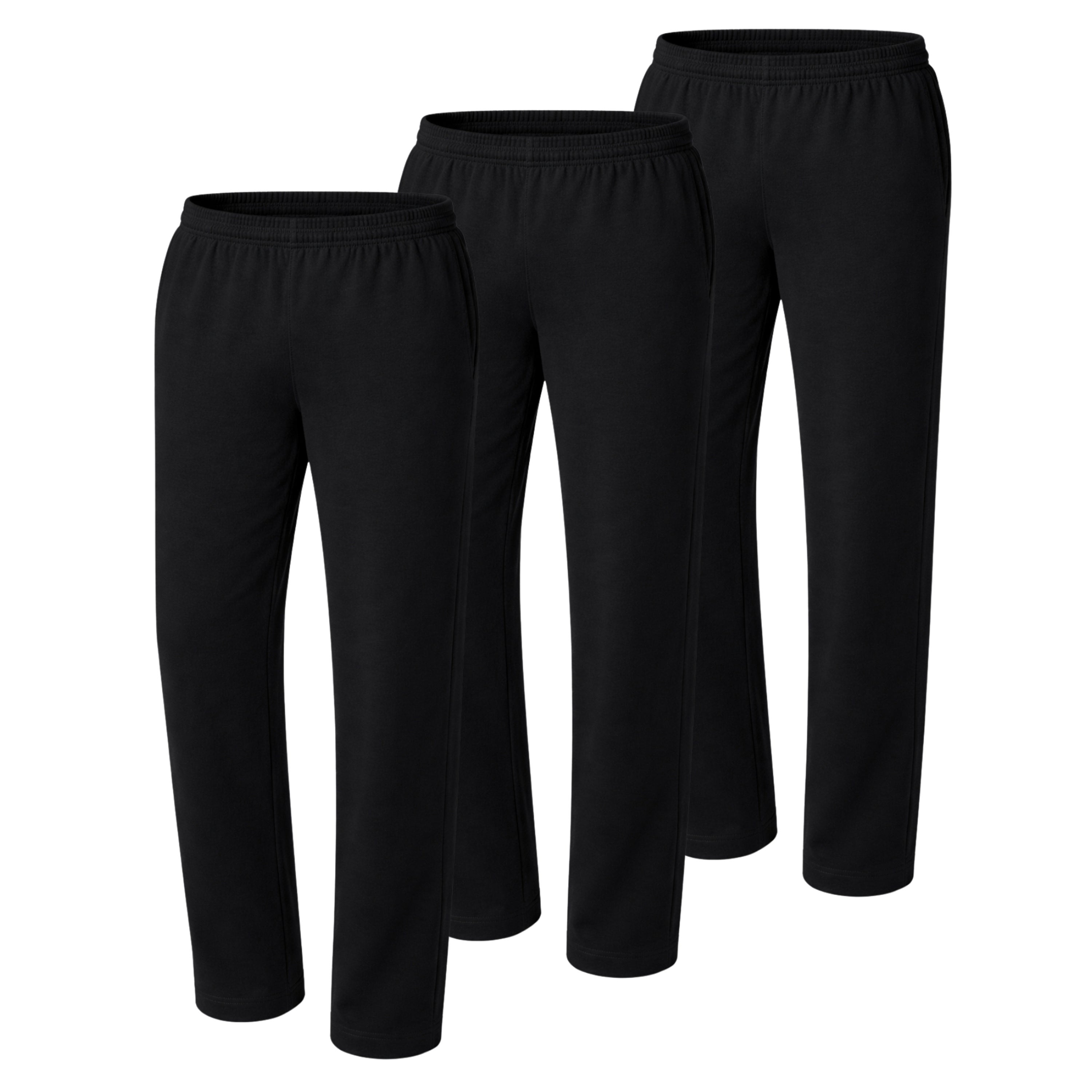 Click here for Hanes Essentials Mens Pants With Pockets  Open-Bot... prices