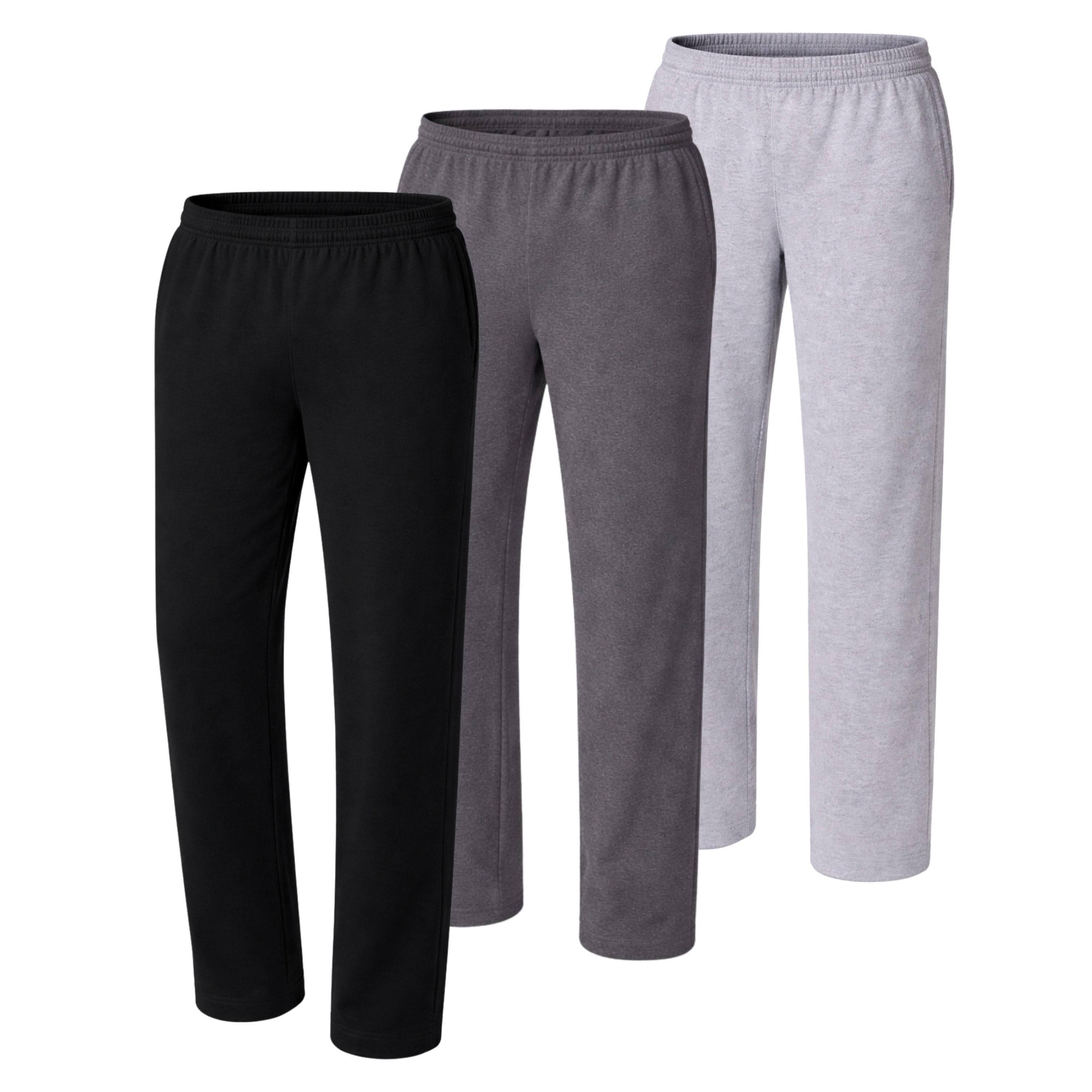 Click here for Hanes Essentials Mens Pants With Pockets  Open-Bot... prices