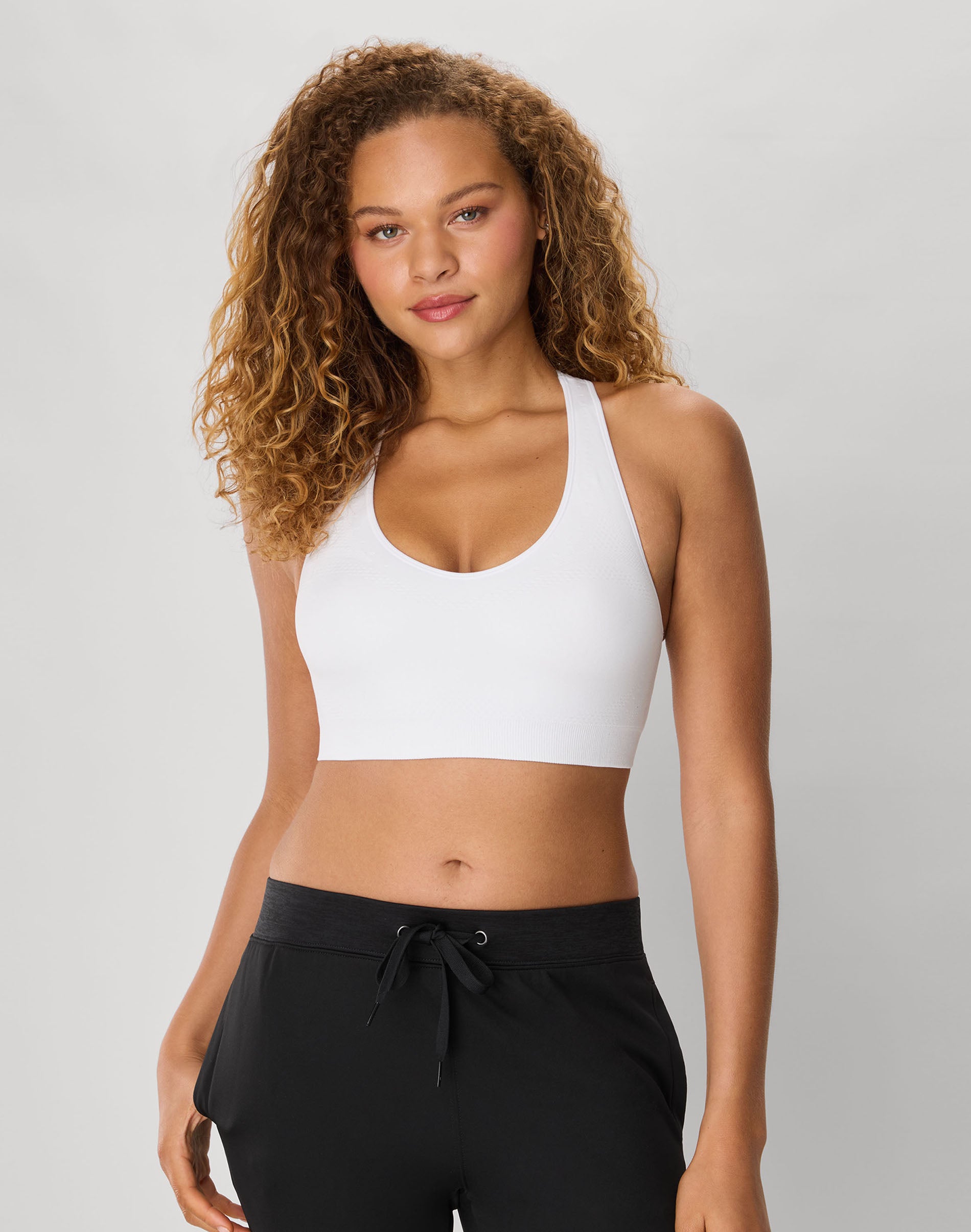 Click here for Hanes Sport Womens Seamless Racerback Sports Bra W... prices