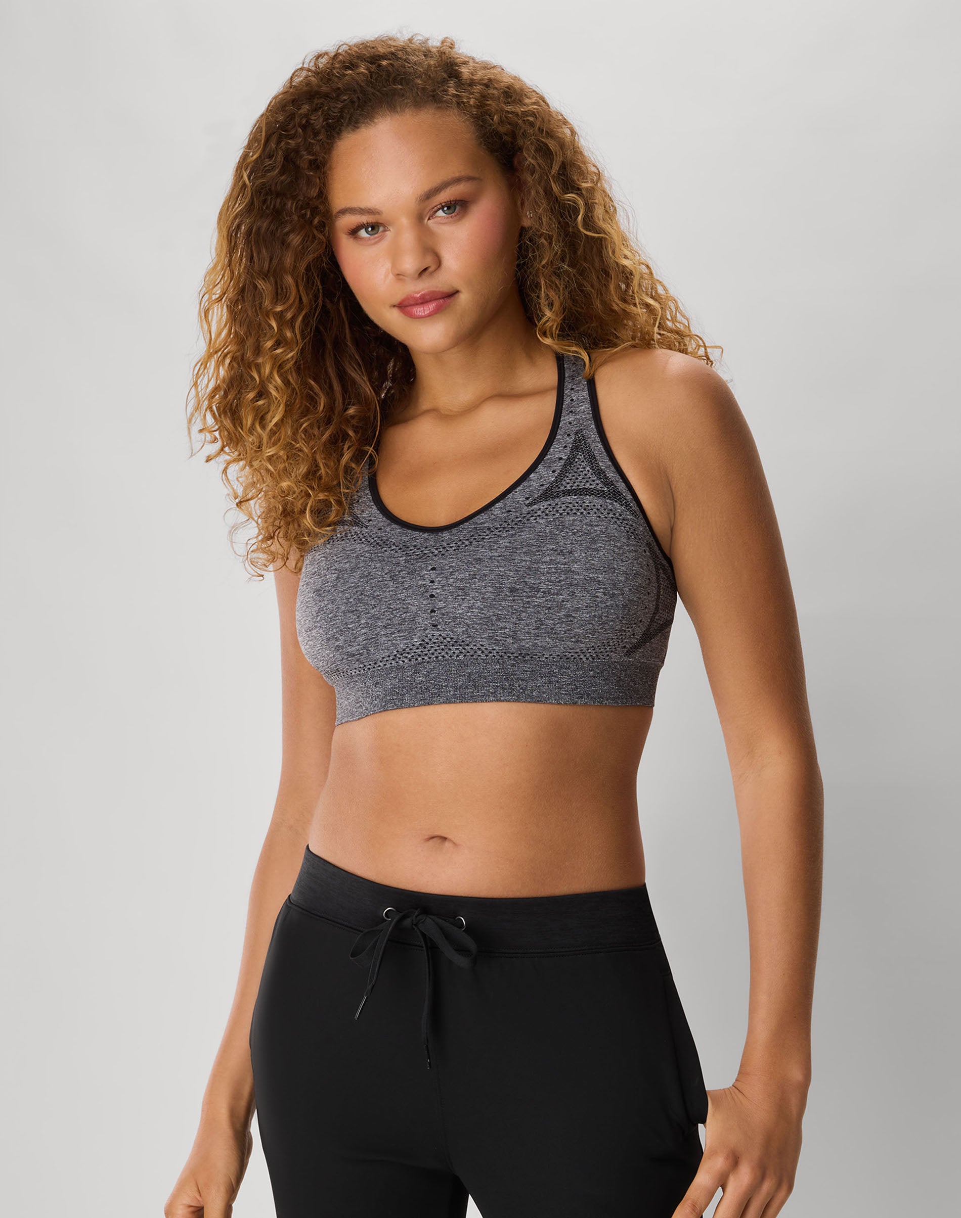 Click here for Hanes Sport Womens Seamless Racerback Sports Bra E... prices