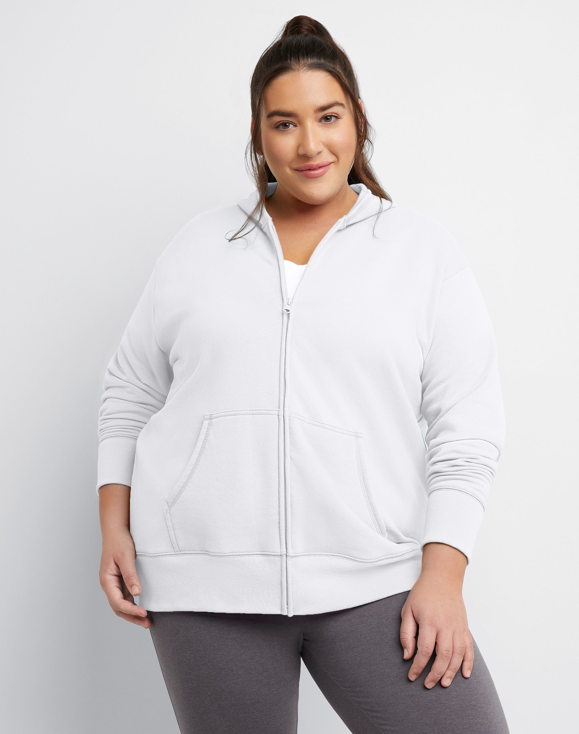 Click here for Hanes Just My Size EcoSmart Womens Full-Zip Fleece... prices