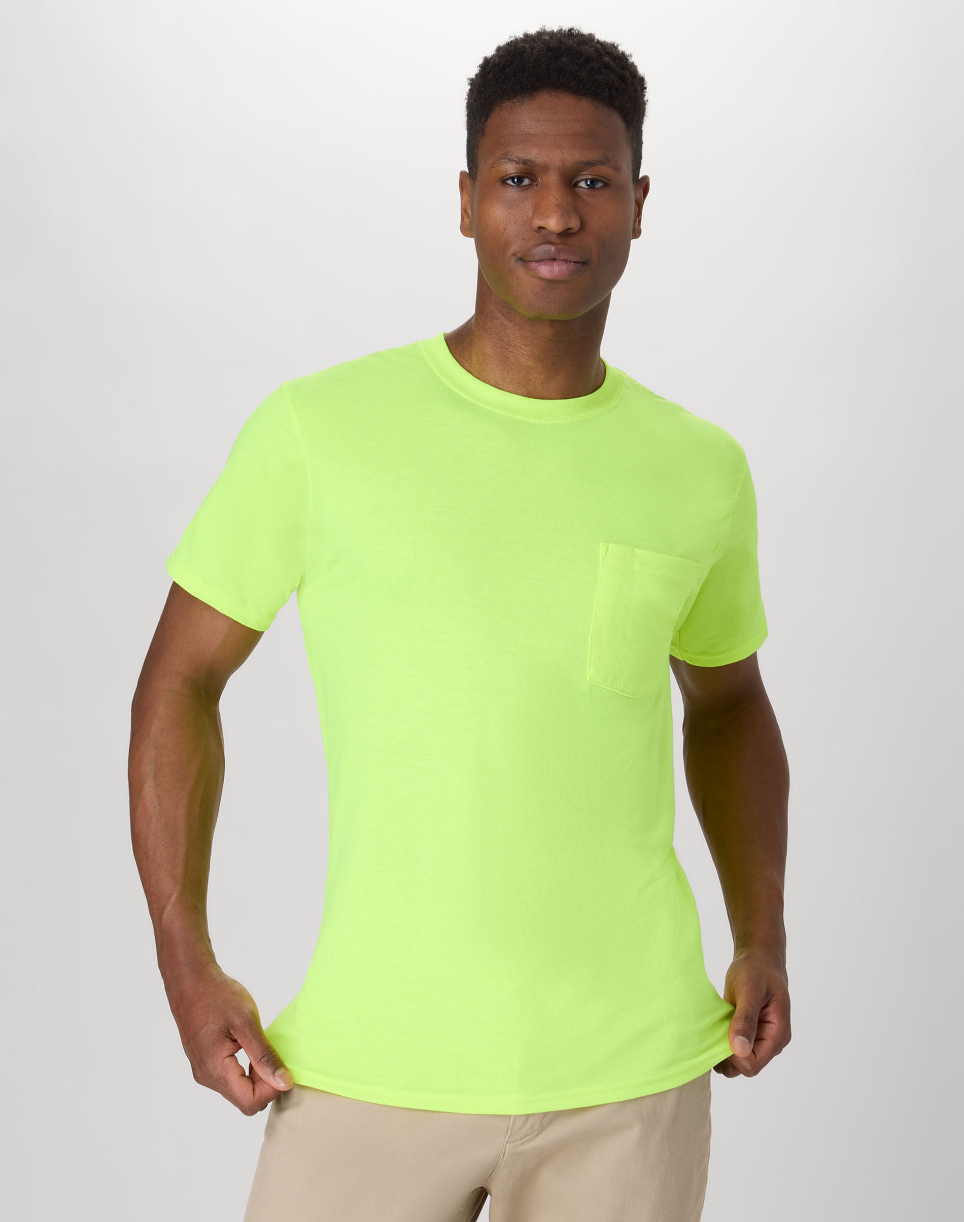 Click here for Hanes Workwear X-Temp Mens Pocket T-Shirt  2-Pack... prices