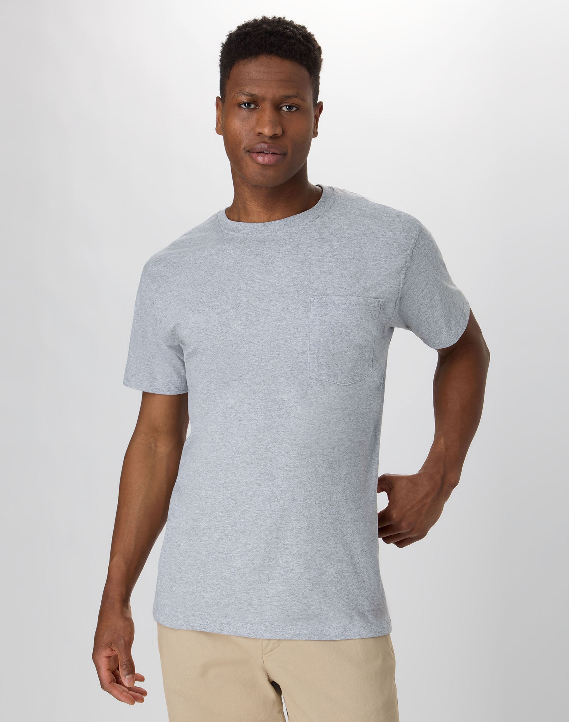 Click here for Hanes Workwear X-Temp Mens Pocket T-Shirt  2-Pack... prices