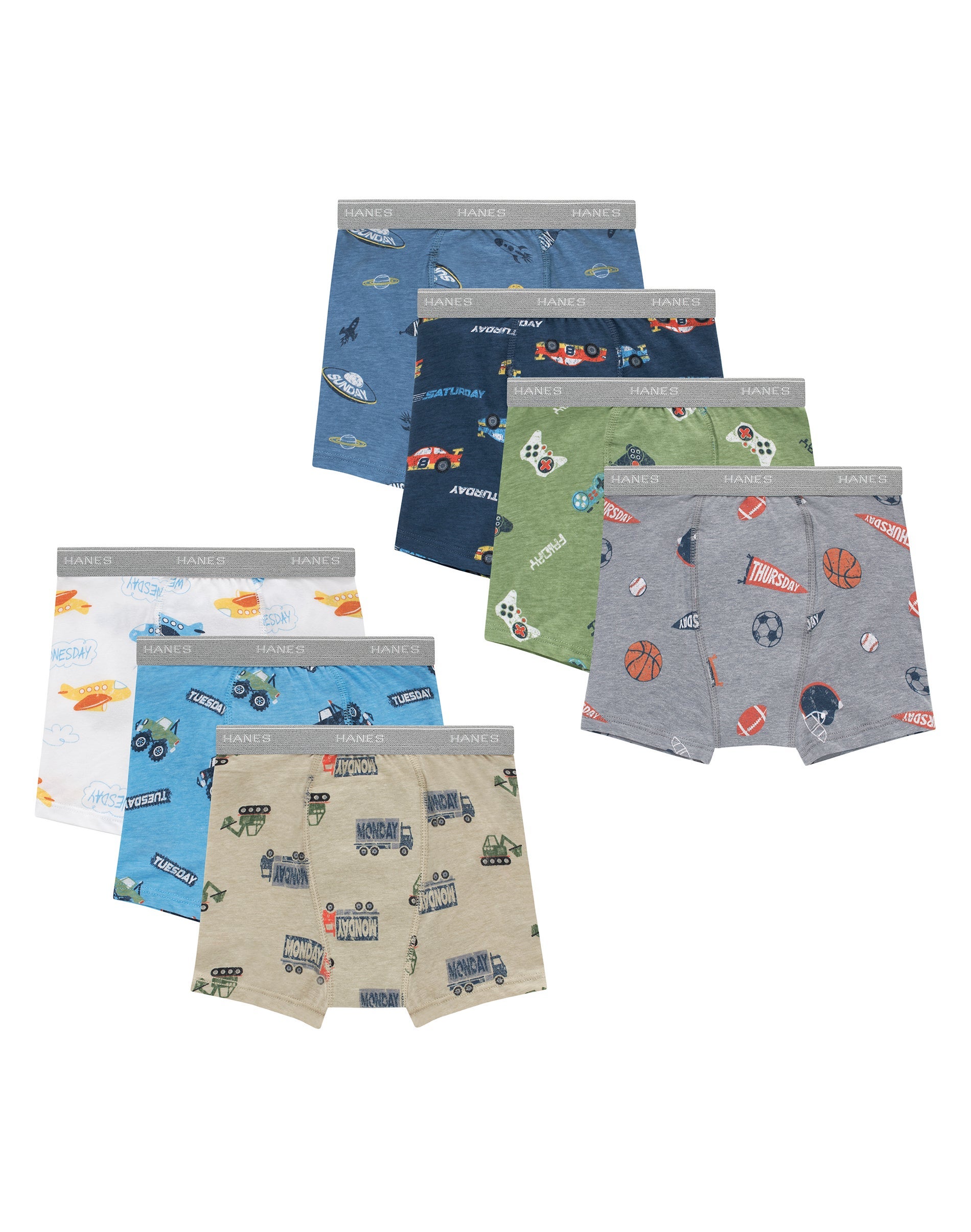 Click here for Hanes Toddler Boys Underwear Boxer Brief Potty Tra... prices