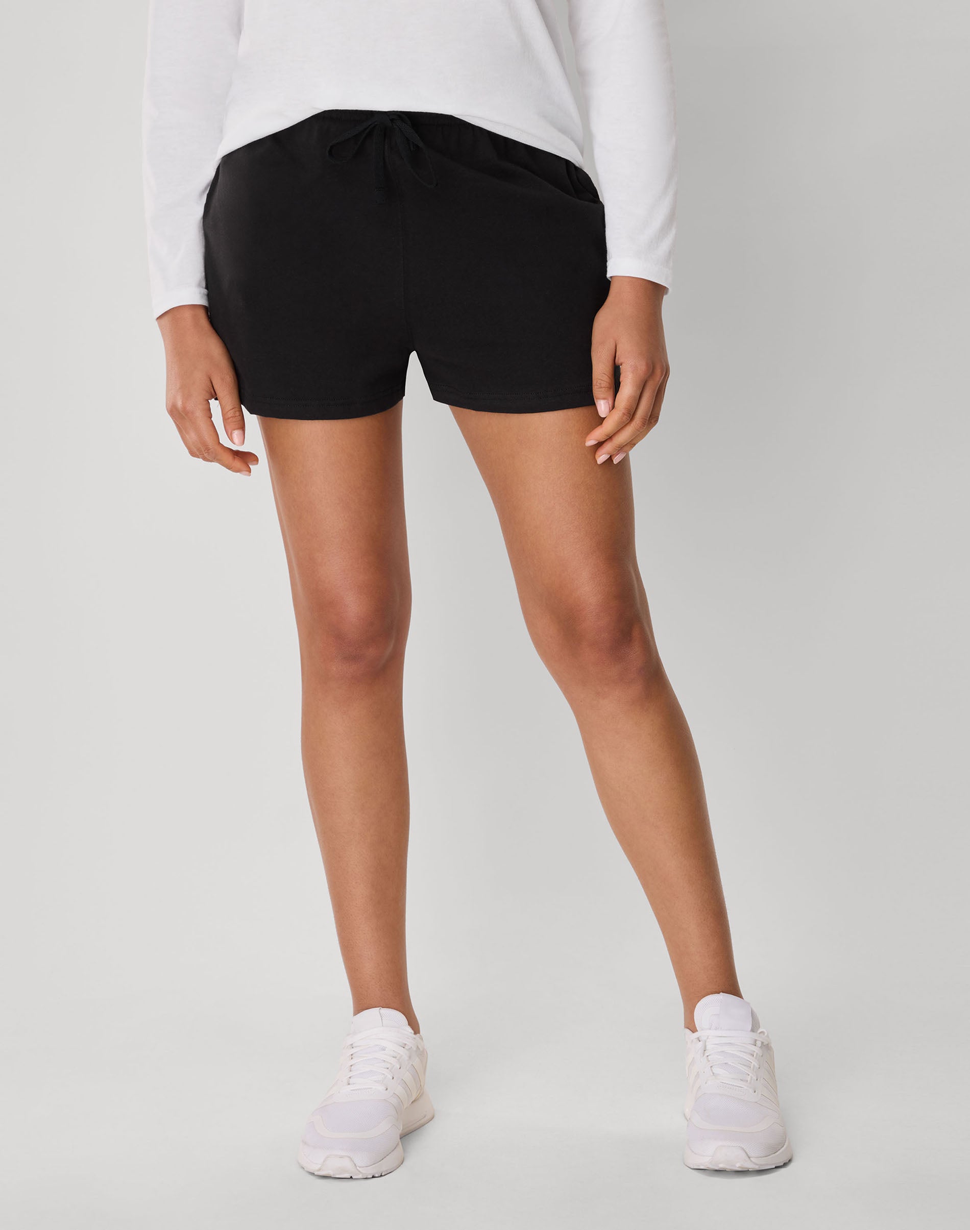 Click here for Hanes Originals Womens Cotton Jersey Shorts  2.5 B... prices