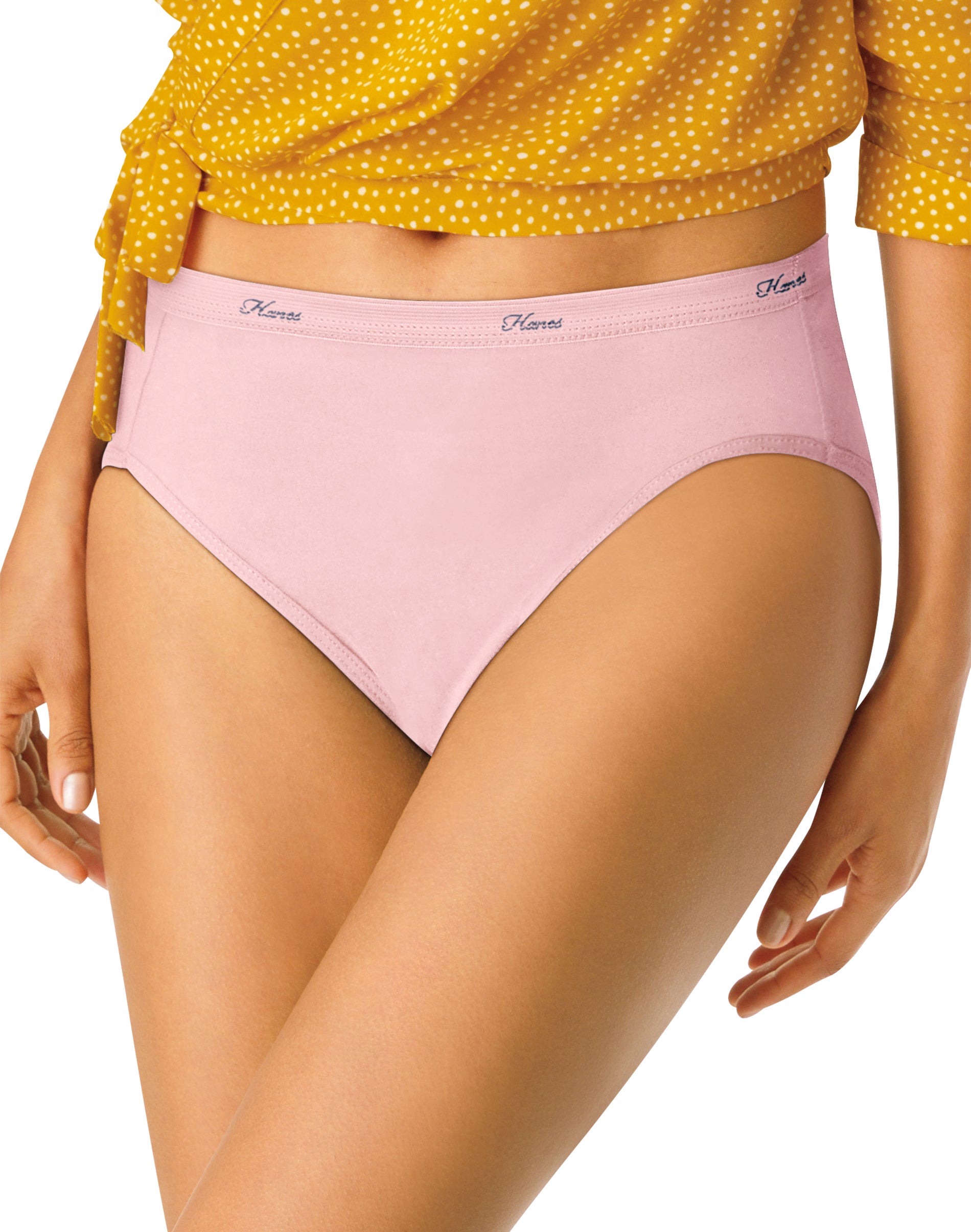 Hanes Womens Hi Cut Panties Style 24985